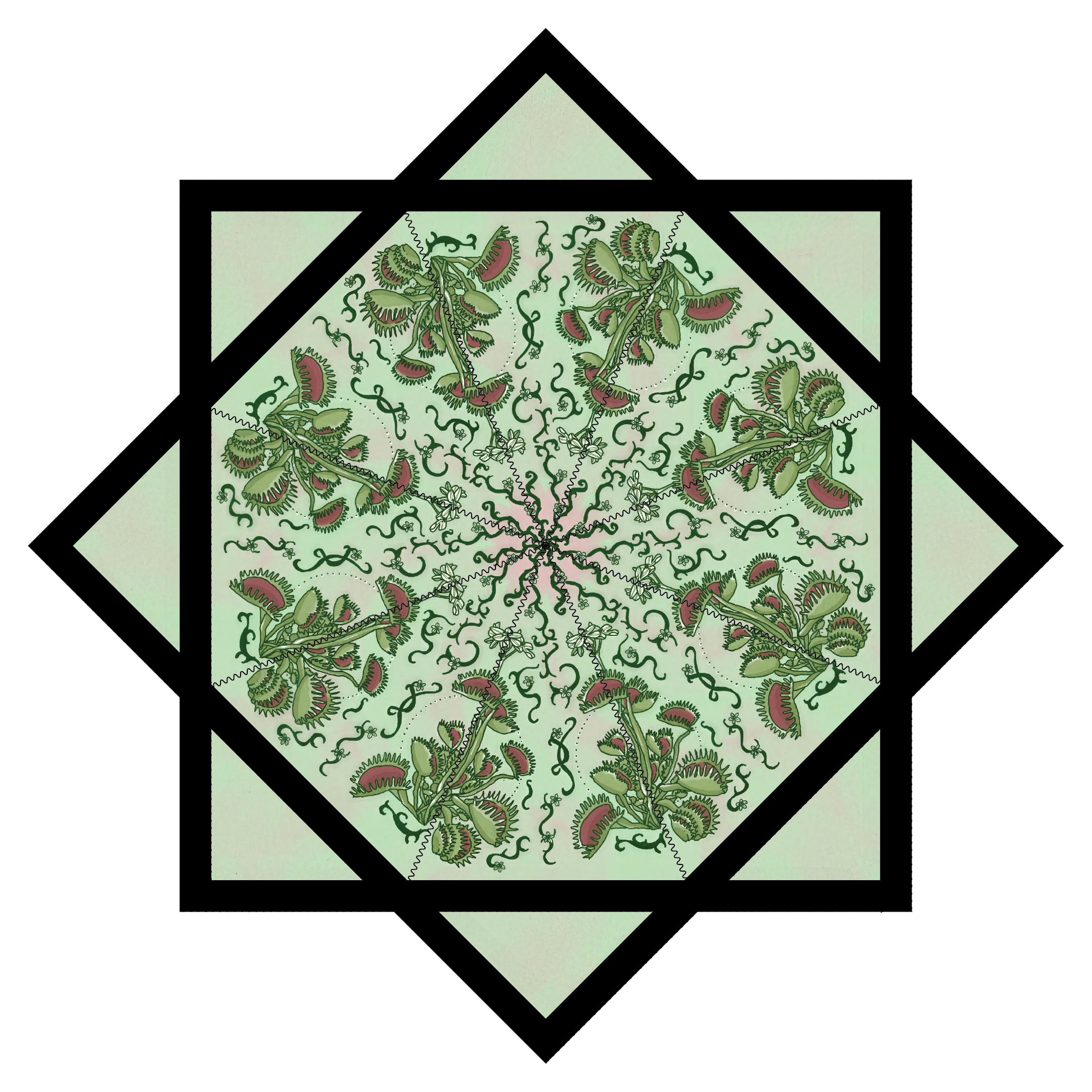 PRE SALE- Fly Trap Artwork By Noah Lee – Forever FlowStar 26" – ForeverFlow