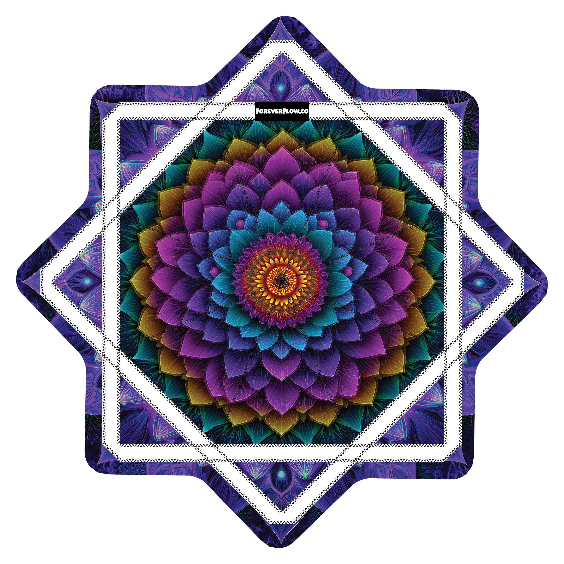 Violet Vortex – GlowStar- LED Light Up 26" (Ready To Ship) – ForeverFlow